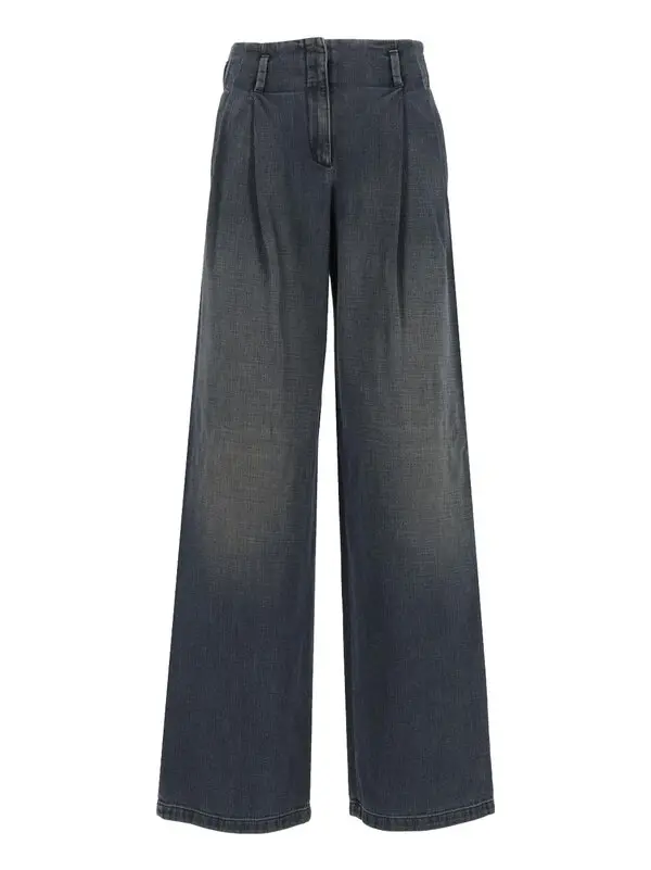 GOLDEN GOOSE Journey W's Trousers - Blue
