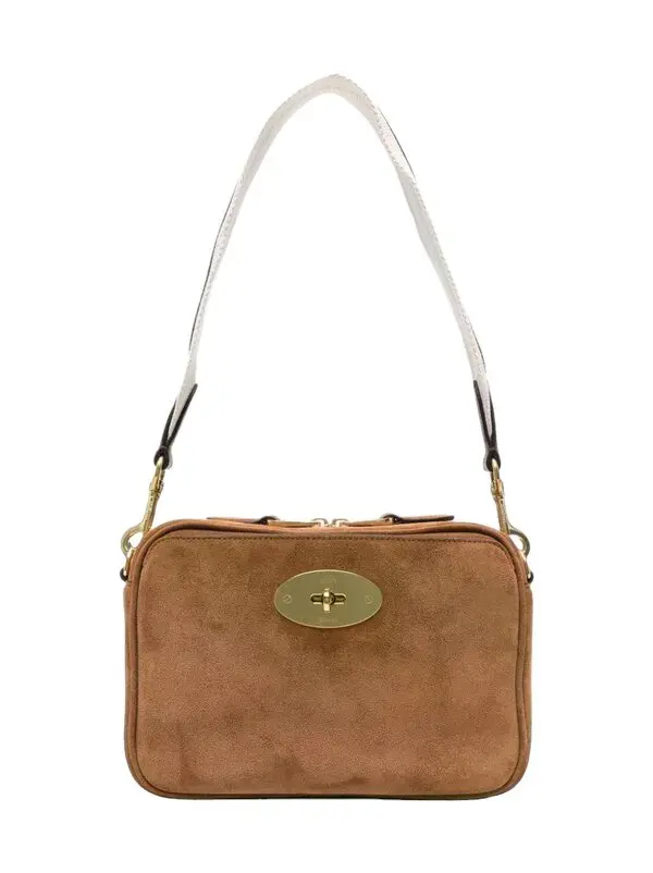 Mulberry Postman's Lock Shoulder Bag - Brown