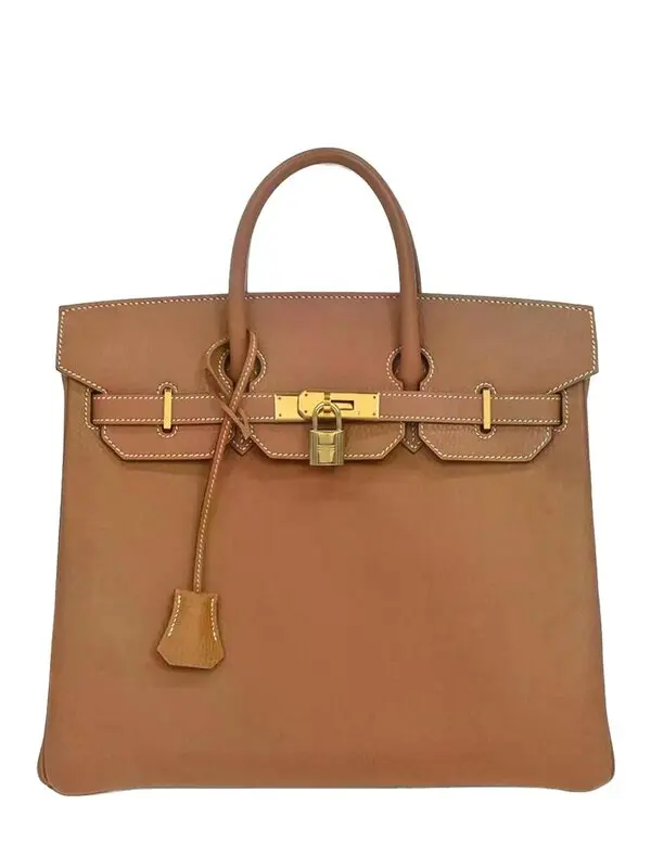 Hermès 1997 32 Ardennes Haut À Courroies Handbag - Brown
