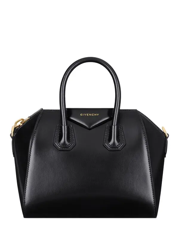Givenchy Mini Leather Antigona Top-handle Bag - Black