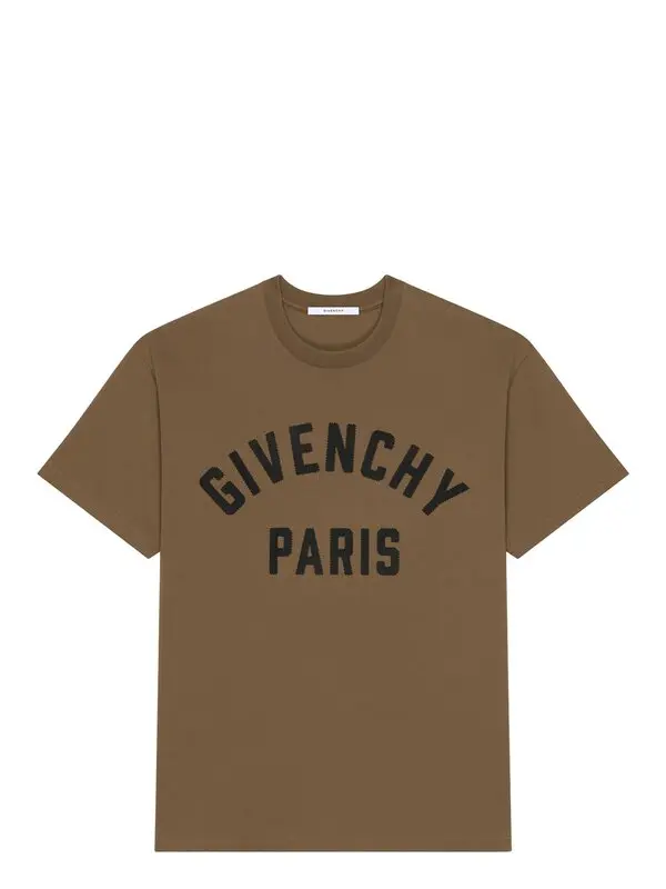 Givenchy Cotton Logo T-shirt - Beige