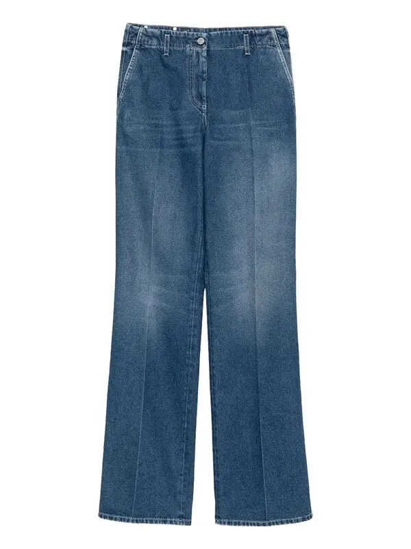 Dries Van Noten Flared-leg Slim Jeans - Blue