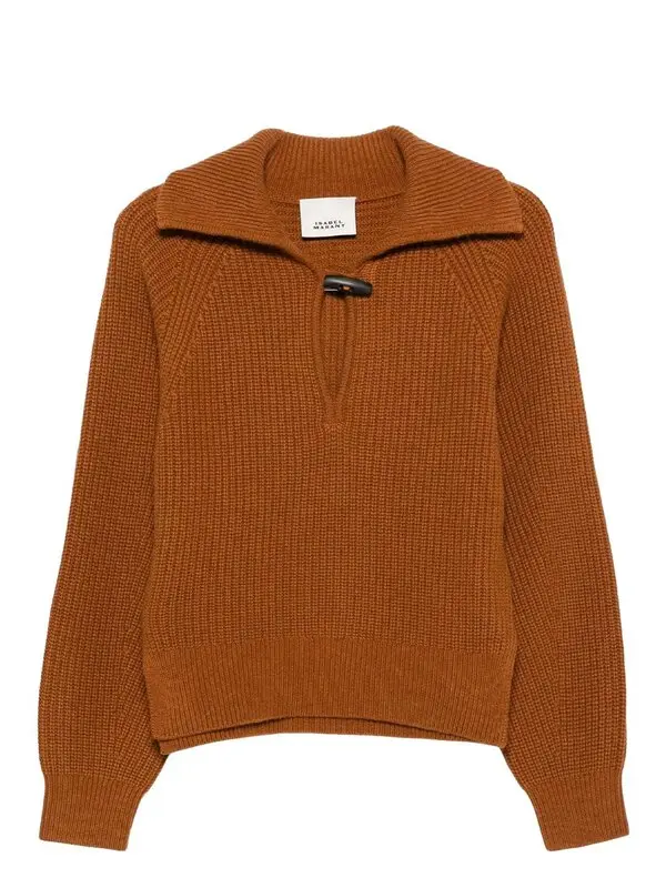Isabel Marant Étoile Miranda Ribbed Sweater - Brown