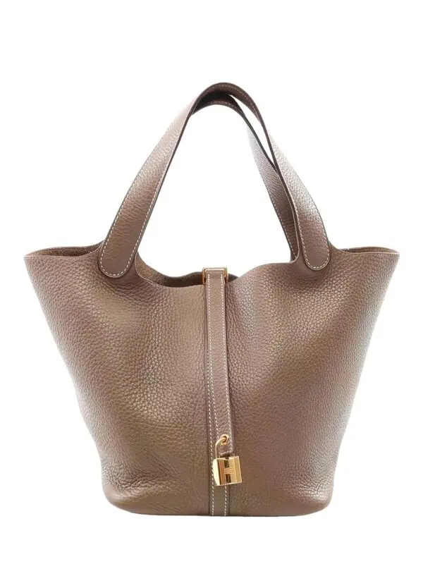 Hermès 2019 Mm Picotin Lock Tote Bag - Brown