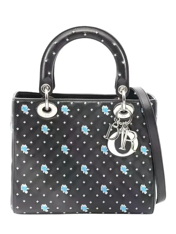 Dior 2010s Lady Handbag - Black