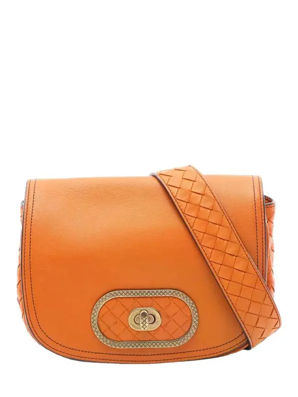 Bottega Veneta 2010s Luna Shoulder Bag - Brown