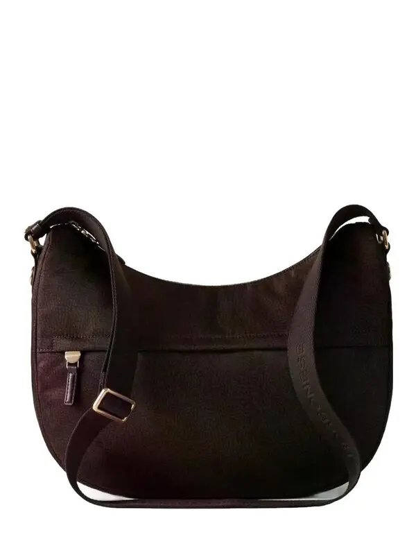 Borbonese Medium B-club Luna Shoulder Bag - Brown