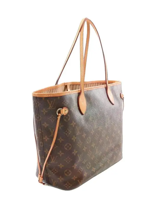 LOUIS VUITTON 2019 Neverfull Mm Monogram Tote Bag - Brown