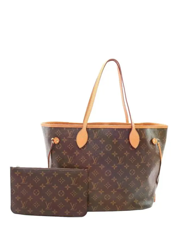 LOUIS VUITTON 2019 Neverfull Mm Monogram Tote Bag - Brown