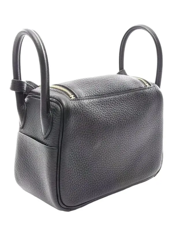 Hermès 2021 Mini Lindy Shoulder Bag - Black