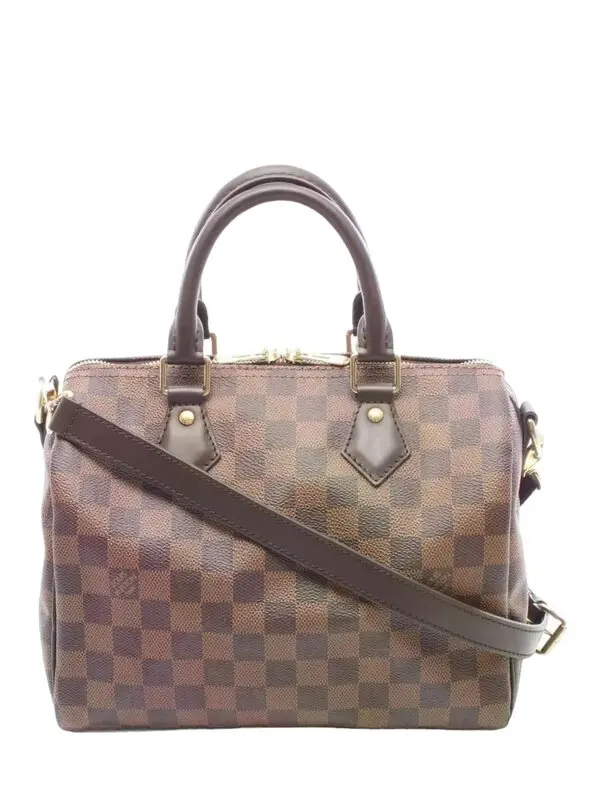 LOUIS VUITTON 2010s 25 Speedy Bandoulière Tote Bag - Brown