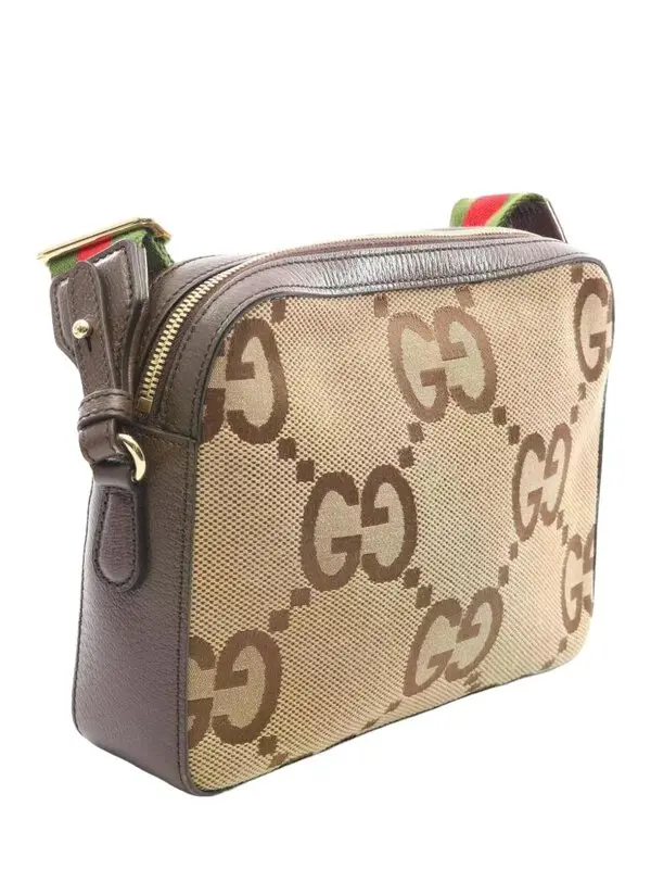 Gucci 2010s Jumbo Gg Shoulder Bag - Neutrals