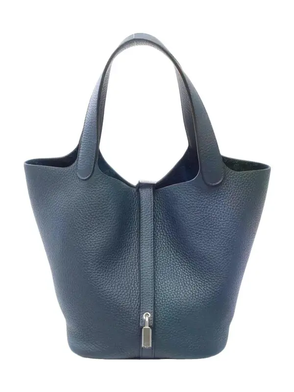 Hermès 2023 Mm Picotin Lock Soulder Bag - Blue
