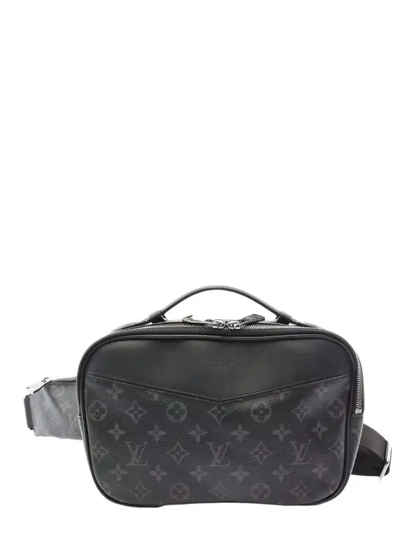 LOUIS VUITTON 2019 Monogram Eclipse Belt Bag - Black