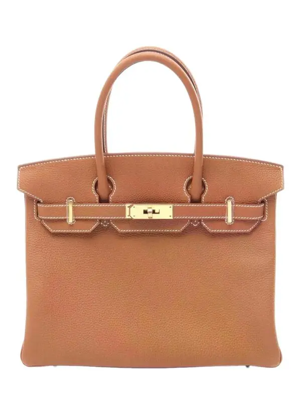 Hermès 2026 30 Birkin Togo Handbag - Brown