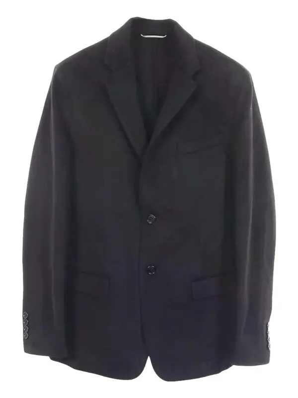 Dior 2010s Single-breasted Tailored Blazer - Black