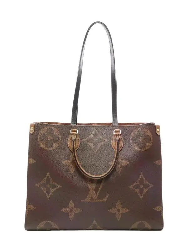 LOUIS VUITTON Gm On-the-go Monogram Tote Bag - Brown
