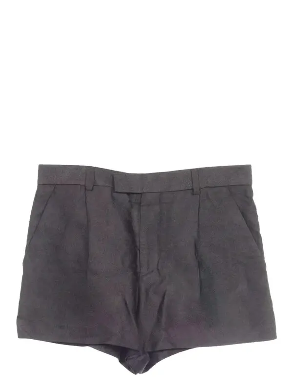 Dior 2010s Concealed-fastening Shorts - Black
