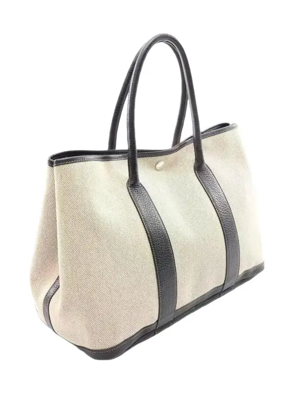 Hermès 2000s Garden Party Pm Handbag - Neutrals