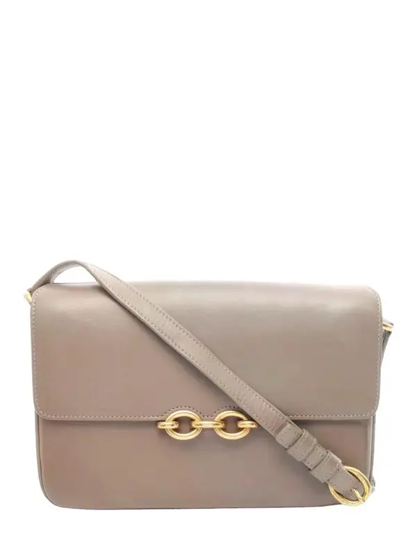 Saint Laurent 2010s Maillon Shoulder Bag - Neutrals