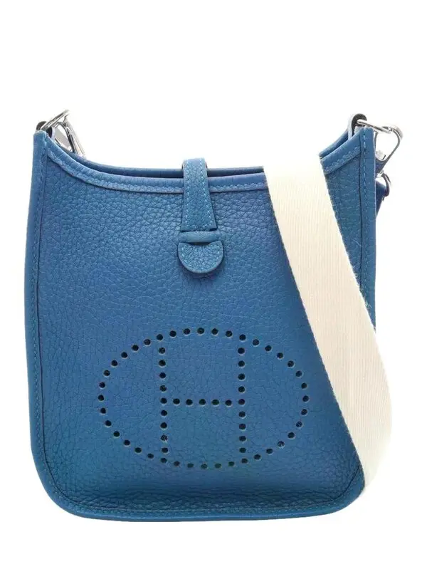 Hermès 2020 Evelyn Amazone Tpm Shoulder Bag - Blue