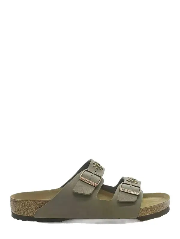 BIRKENSTOCK X Htc Los Angeles Arizona Stud-embellished Sandals - Grey