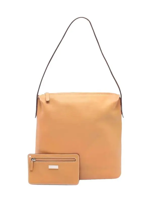 Loewe 2000s Leather Shoulder Bag - Neutrals