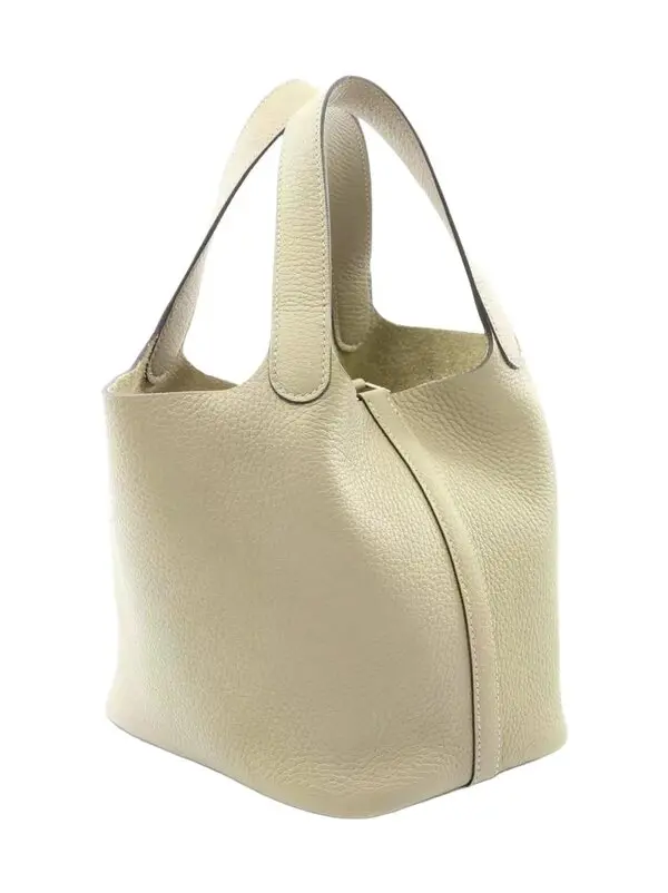 Hermès 2022 Pm Picotan Lock Leather Handbag - Neutrals