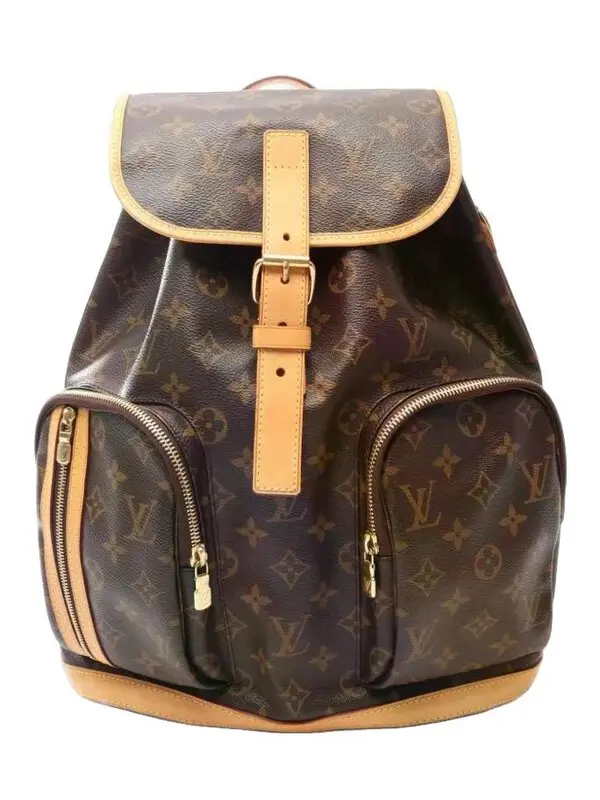 LOUIS VUITTON 2014 Bosphore Monogram Backpack - Brown