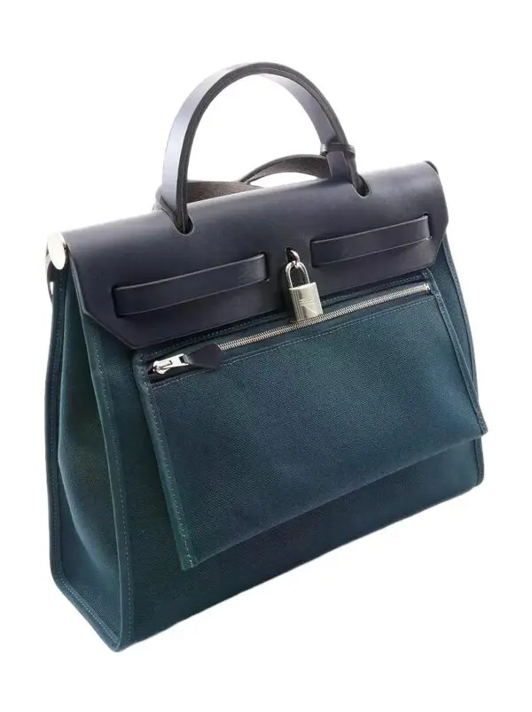 Hermès 2020 Pm Herbag Tote Bag - Blue
