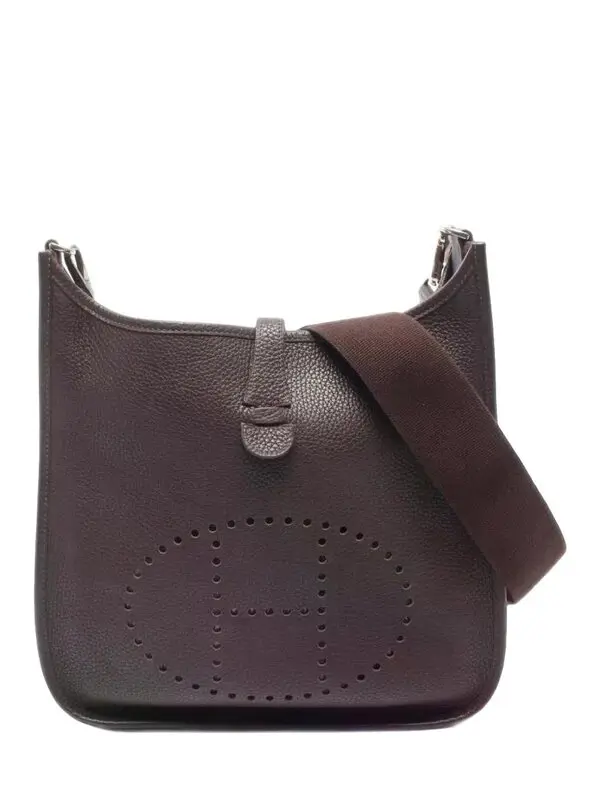 Hermès 2006 Evelyn 1 Ann Pm Leather Shoulder Bag - Brown