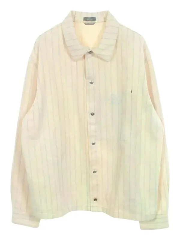Dior Xhylton Nel 2000s Striped Jacket - Neutrals