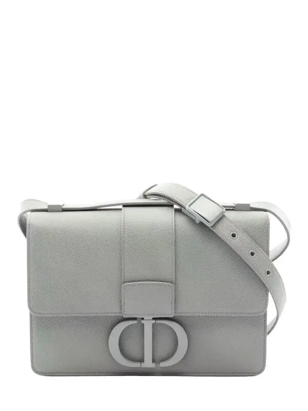 Dior 2010s 30 Montaigne Shoulder Bag - Grey
