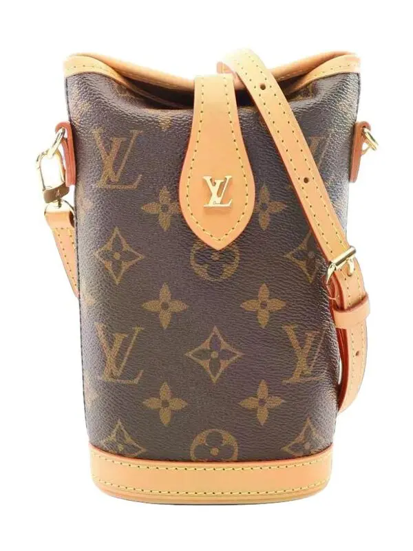 LOUIS VUITTON 2021s Fold Me Monogram-pattern Mini Bag - Brown