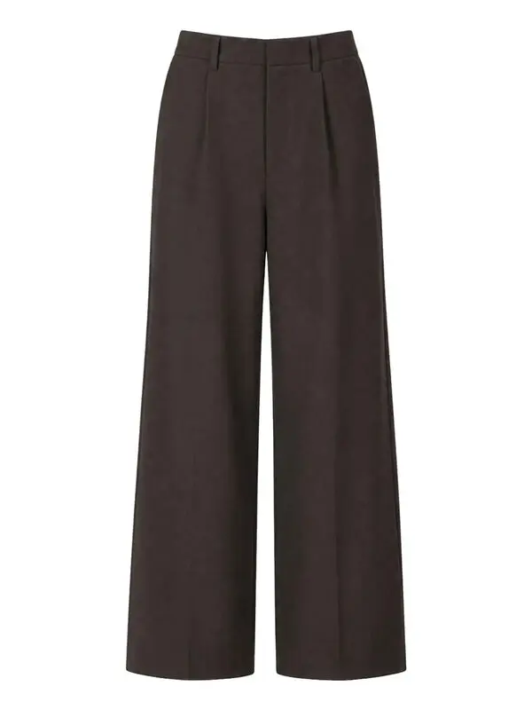 ELAMINS Wide-leg Trousers - Grey