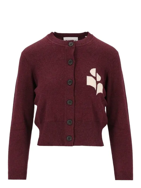Isabel Marant Étoile Marant Newton Cropped Cardigan - Multicolor