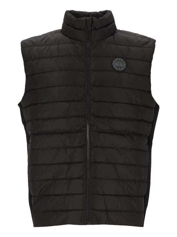 Canada Goose Hybridge Flavio Padded Knit Vest - Black