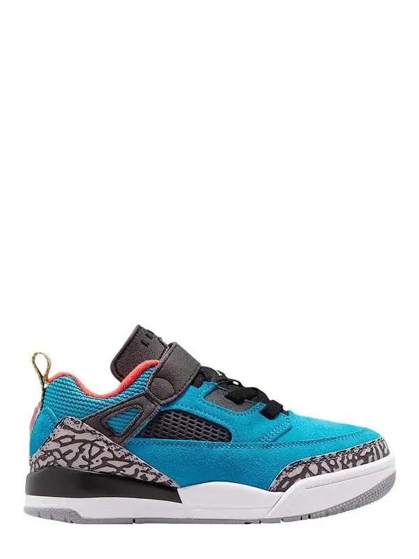 JORDAN Spizike Low Ps 'neo Turquoise Light Crimson Cosmic Fuchsia Vivid Green - Red
