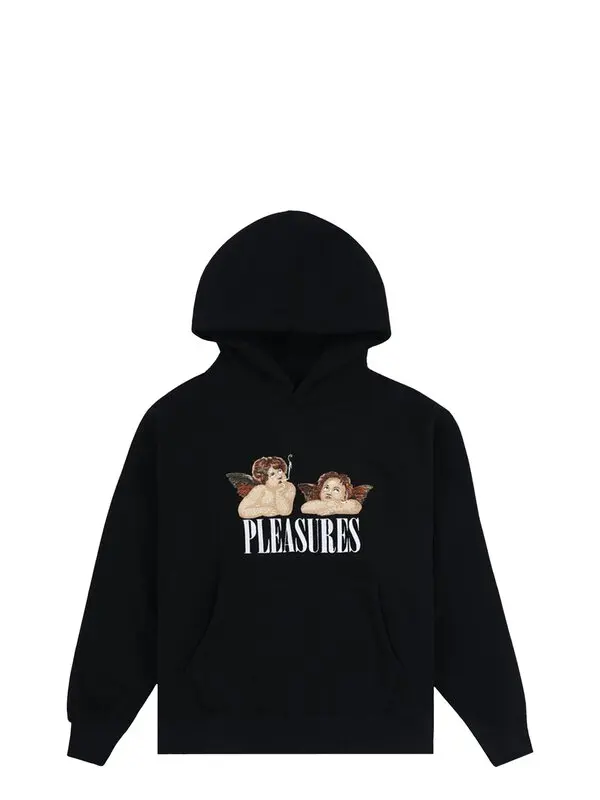 PLEASURES Dynamic Hoodie - Black