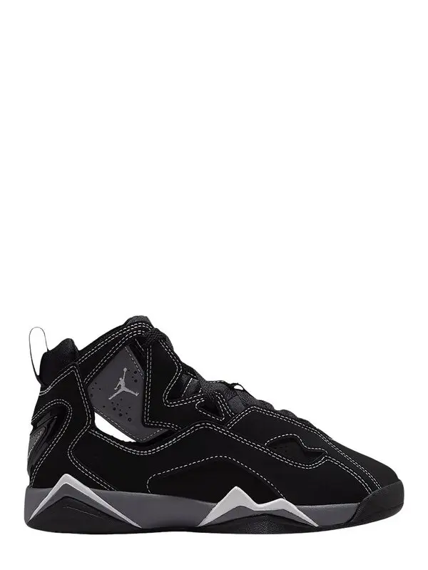 Nike True Flight Gs Light Graphite Metallic Silver - Black