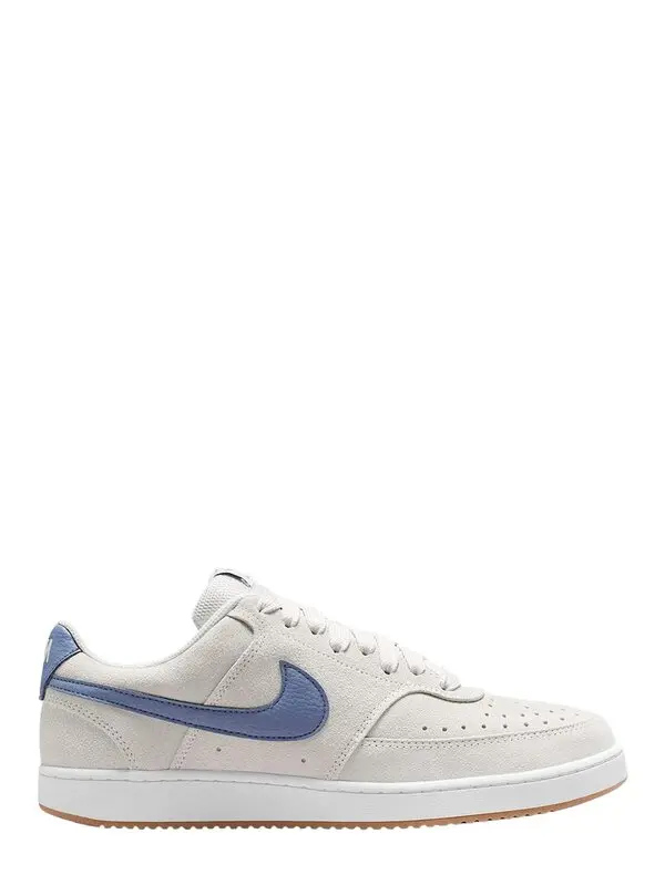 Nike Court Vision Low 'vast White Gum Medium Brown Diffused Blue - Grey