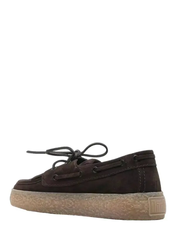 KENNEL&SCHMENGER Pit Fringe-detail Lace-up Shoes - Brown