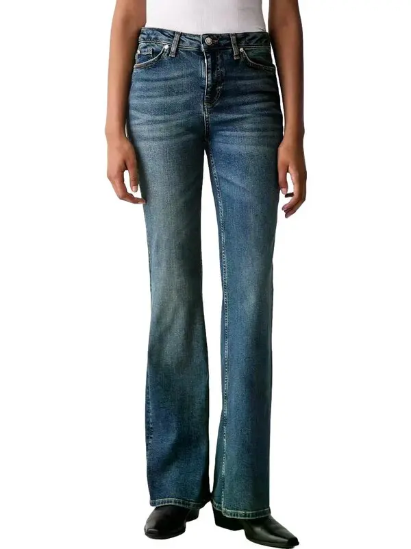 JOOP! Faded-effect Bootcut Jeans - Blue