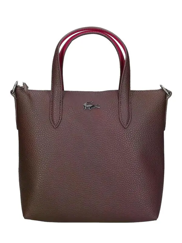 Lacoste Logo-plaque Tote Bag - Red
