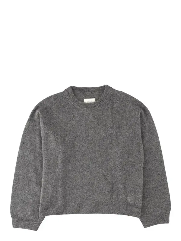 Loulou De Saison Wool Yak Blend Sweater - Grey