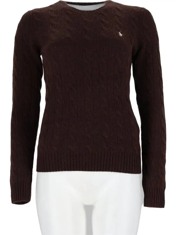 Polo Ralph Lauren Classic Crewneck Sweater - Brown