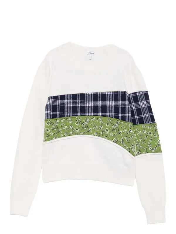 Loewe Wool Crewneck Sweater - Multicolor