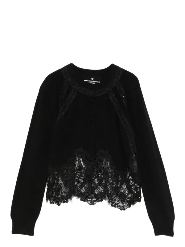 ERMANO SCERVINO Ermanno Scervino Cashmere Lace Cardigan - Multicolor