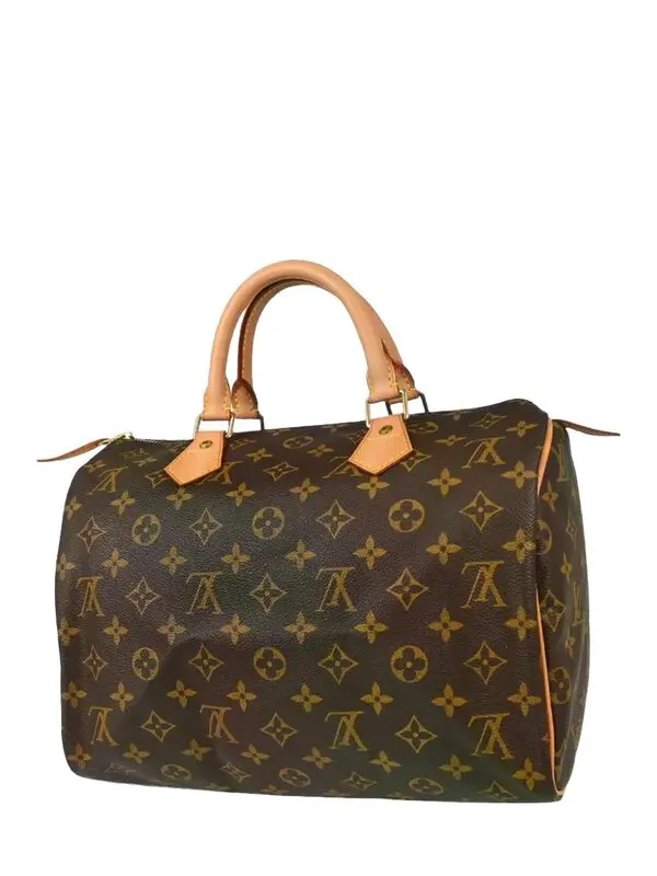 LOUIS VUITTON 30 Speedy Monogram Handbag - Brown