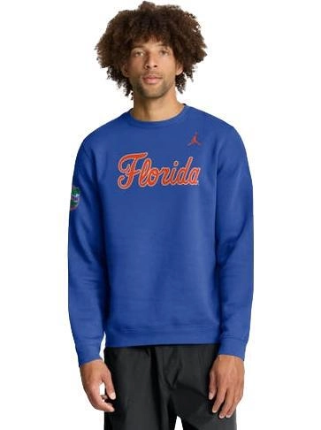 JORDAN BRAND Florida Gators 2026 Sideline Club Sweatshirt - Royal
